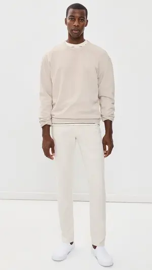 Marine Layer Relaxed Cloud 9 Fleece Crewneck Sweatshirt