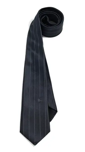 Burberry Pinstripe Silk Tie