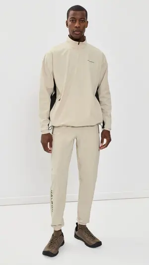 MALBON Performance Quarter Zip Shell Pullover