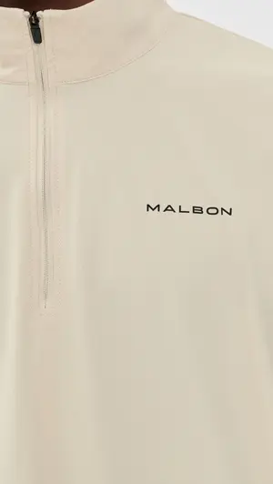 MALBON Performance Quarter Zip Shell Pullover