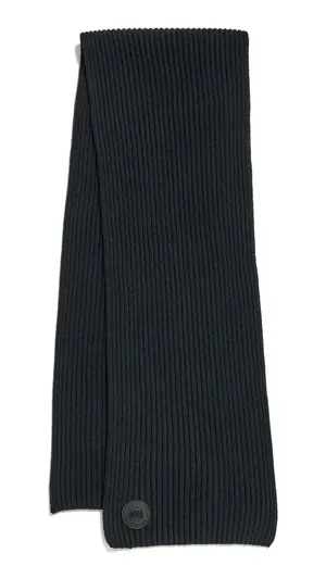 Canada Goose Cashmere Blend Rib Scarf