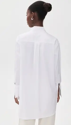 Comme Si Mandarin Collar Shirt