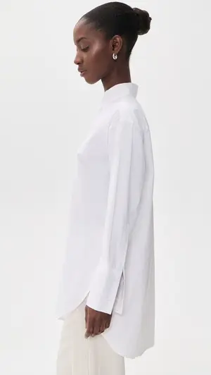 Comme Si Mandarin Collar Shirt