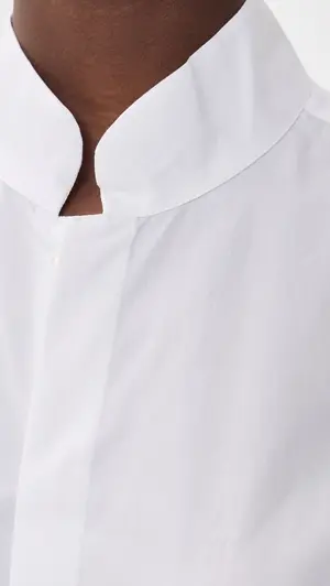 Comme Si Mandarin Collar Shirt