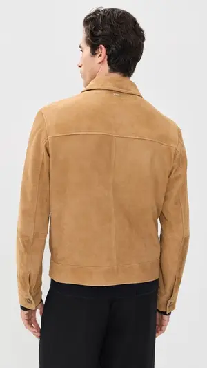 BOSS Suede Leather Jacket