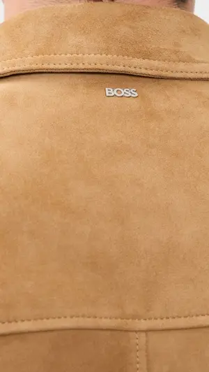 BOSS Suede Leather Jacket