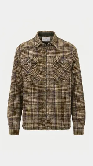 Barbour Millom Relaxed Houndstooth Shirt