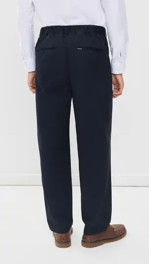Barbour Yorklane Pleated Twill Trousers