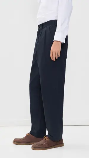 Barbour Yorklane Pleated Twill Trousers