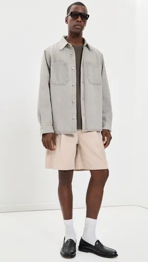 Obey Dean Pleated Shorts