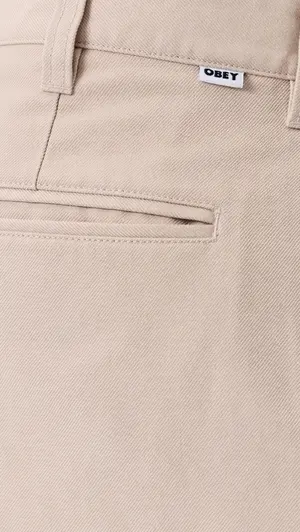 Obey Dean Pleated Shorts