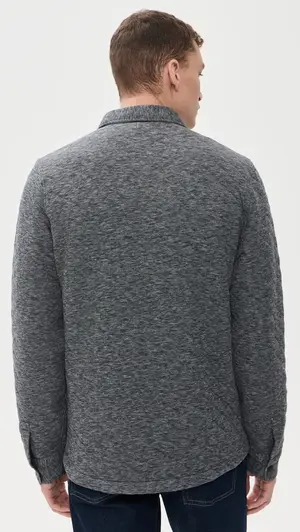 Faherty Brand Epic Quilted Cpo Jacket