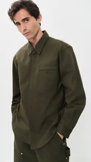 Helmut Lang Chino Twill Over Shirt