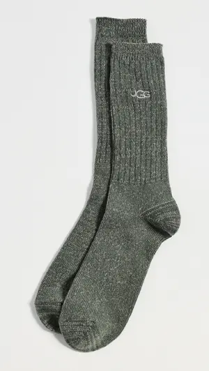 UGG Trey Rib Knit Crew Socks