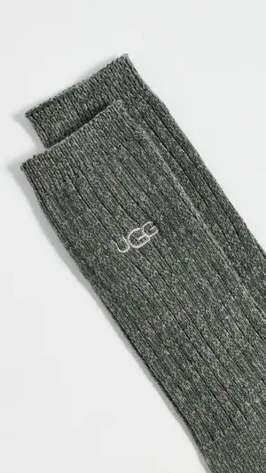 UGG Trey Rib Knit Crew Socks