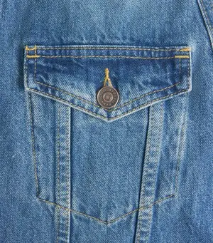 7 For All Mankind Denim Cape