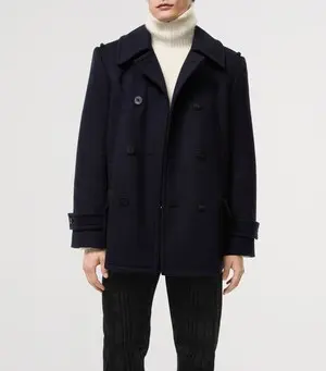 Burberry Wool-cashmere Pea Coat
