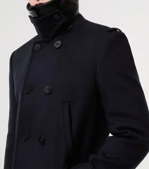 Burberry Wool-cashmere Pea Coat
