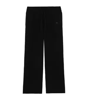 Burberry Cashmere-blend Ekd Track Pants