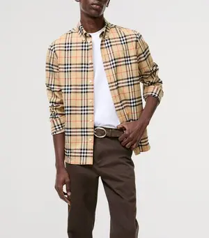 Burberry Cotton Check Shirt