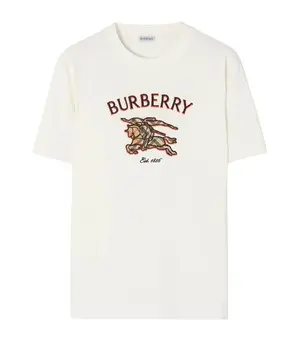 Burberry Cotton Check Ekd T-shirt