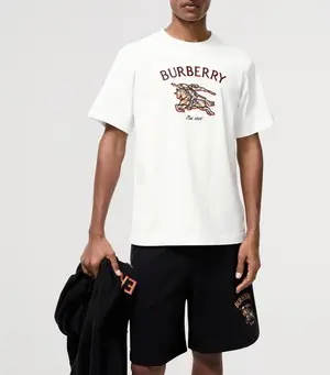 Burberry Cotton Check Ekd T-shirt