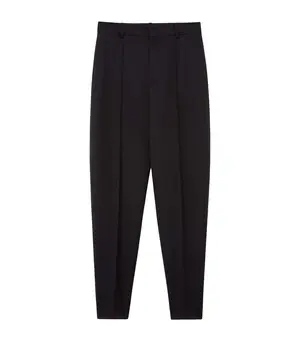 Loewe Wool-blend Tapered Trousers