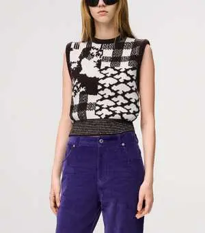 Loewe X Cosima Von Bonin Sweater Vest - Ivory