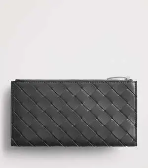Bottega Veneta Leather Andiamo Long Wallet