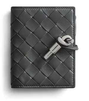 Bottega Veneta Small Leather Andiamo Bifold Wallet