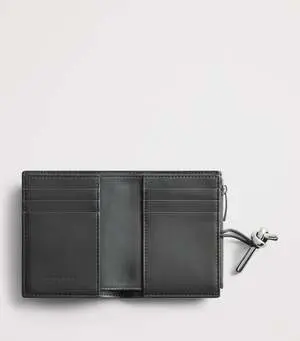 Bottega Veneta Small Leather Andiamo Bifold Wallet