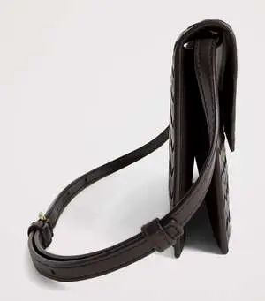 Bottega Veneta Nappa Leather Intrecciato Piccolo Envelope Pouch