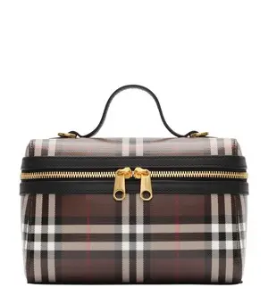 Burberry Check Vanity Bag