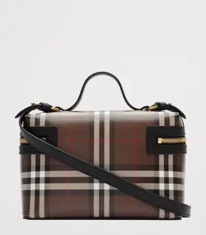 Burberry Check Vanity Bag
