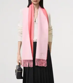 Burberry Cashmere Ekd Stamp Scarf