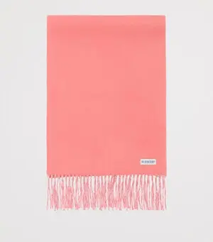 Burberry Cashmere Ekd Stamp Scarf