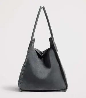 Bottega Veneta Large Suede Barbara Tote Bag