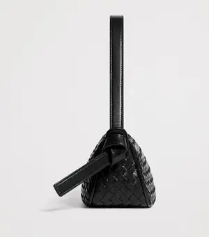 Bottega Veneta Nappa Leather Nodo Shoulder Bag