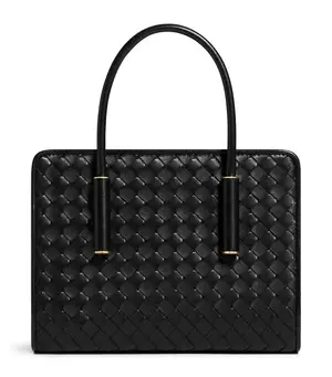 Bottega Veneta Barbara Woven Leather Tote Bag