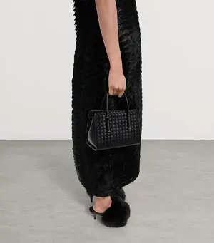 Bottega Veneta Barbara Woven Leather Tote Bag