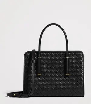 Bottega Veneta Barbara Woven Leather Tote Bag