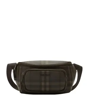 Burberry City Check Belt Bag - Brown