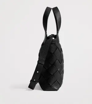 Bottega Veneta Leather Diago Briefcase