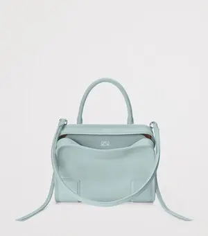 Loewe Small Amazona 180 Top-handle Bag - Blue