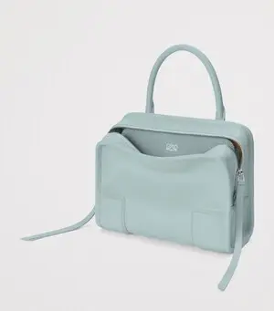 Loewe Small Amazona 180 Top-handle Bag - Blue