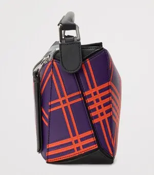 Loewe X Cosima Von Bonin Small Leather Puzzle Top-handle Bag