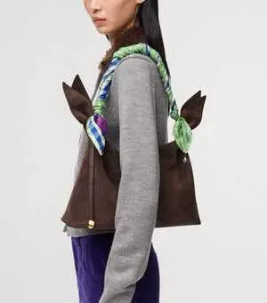 Loewe X Cosima Von Bonin Reversible Silk Scarf