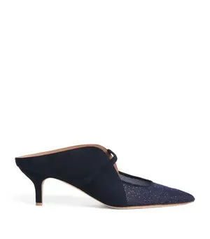 MALONE SOULIERS Maureen Arc Mules - Navy