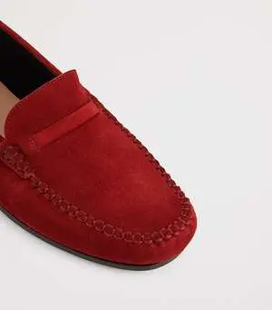 MALONE SOULIERS Suede Knightsbridge Loafers