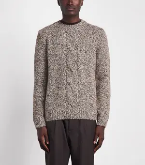 Herno Wool-blend Crew Neck Sweater